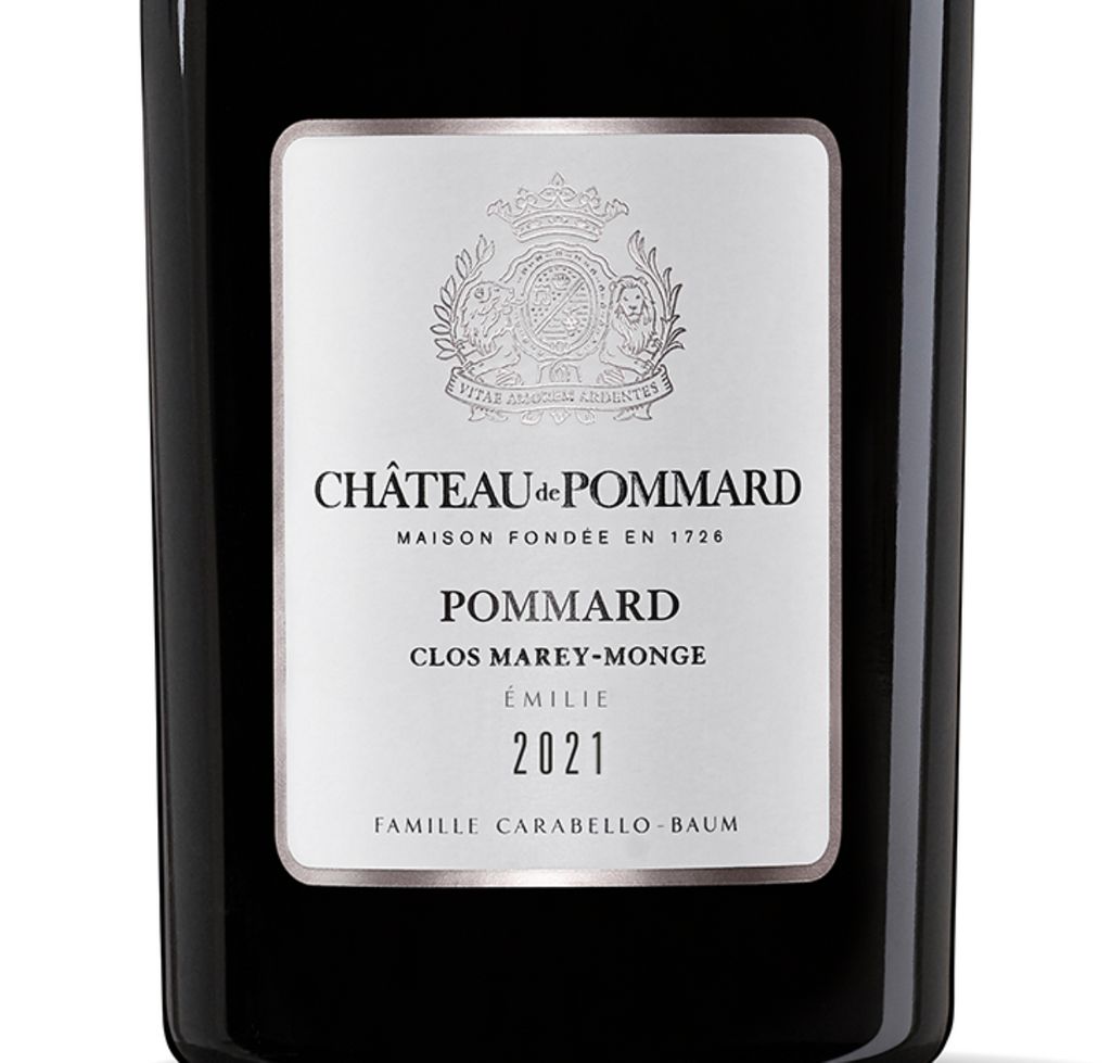 2022 Château de Pommard Pommard Clos Marey Monge Emilie, France ...