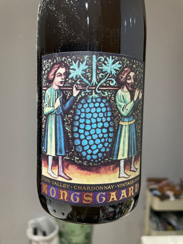 2005 Kongsgaard Chardonnay, USA, California, Napa Valley - CellarTracker