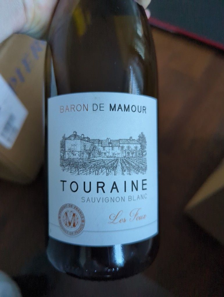 2021 Baron de Mamour Sauvignon Blanc, France, Loire Valley, Touraine ...
