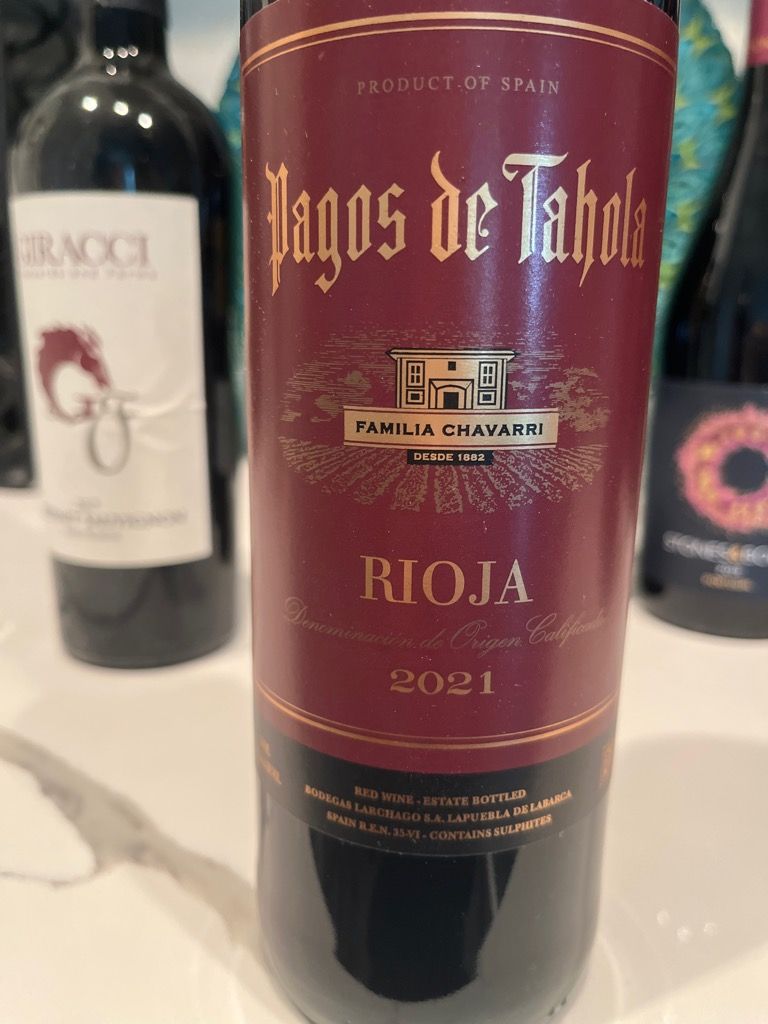 2023 Pagos de Tahola Rioja, Spain, La Rioja, Rioja - CellarTracker