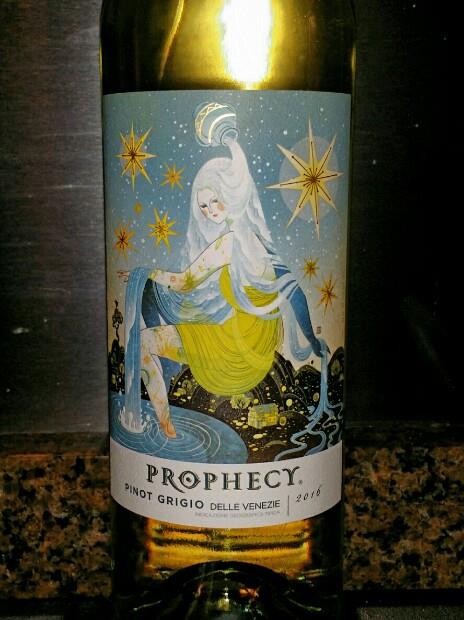 2016 Prophecy Wine Co Pinot Grigio Delle Venezie, Italy, Delle Venezie ...