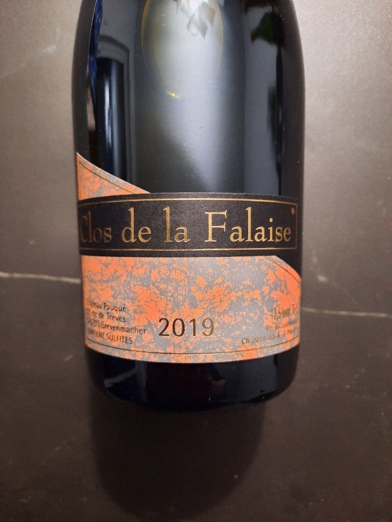 2019 Caves Albert Duhr (Château Pauqué) Chardonnay Clos de la Falaise ...
