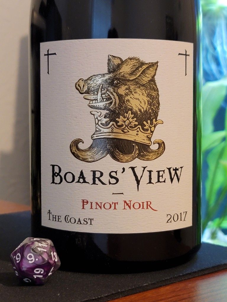 2017 Boars' View Pinot Noir The Coast, USA, California, Sonoma County ...