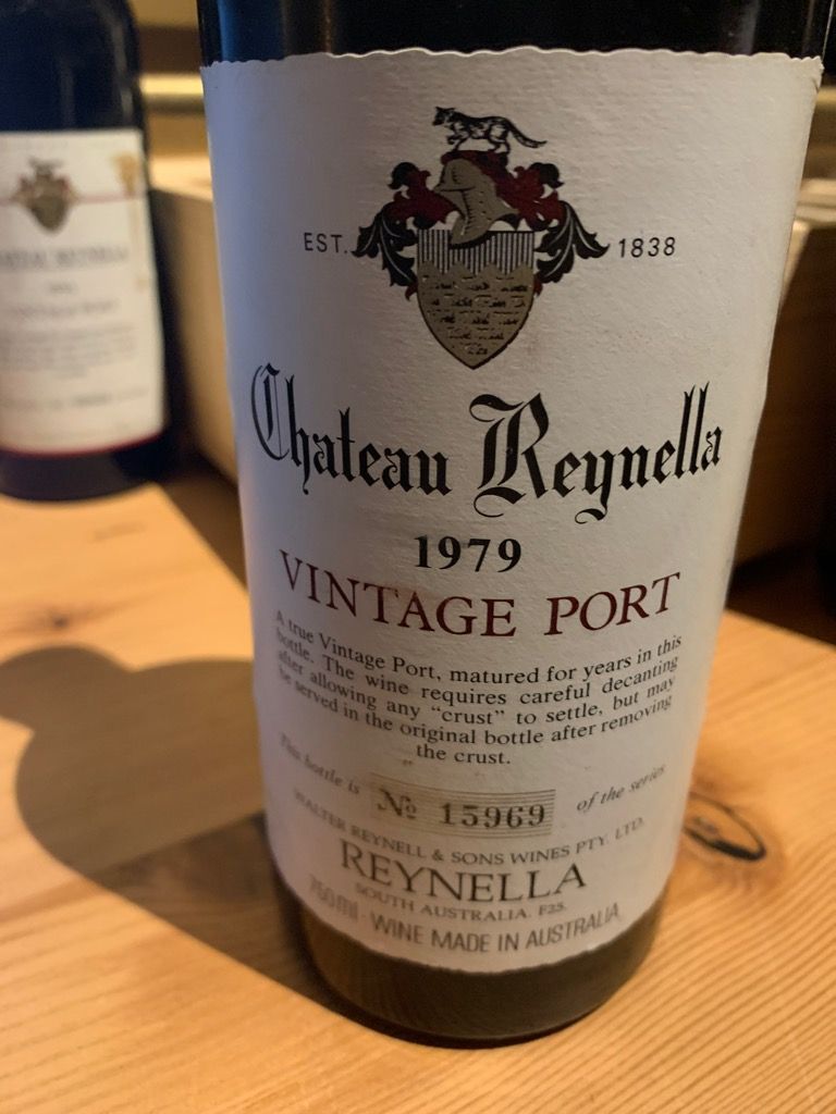 1979 Chateau Reynella Vintage Port, Australia, South Australia ...