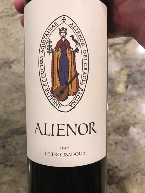 2010 Alienor Le Troubadour, USA, California - CellarTracker