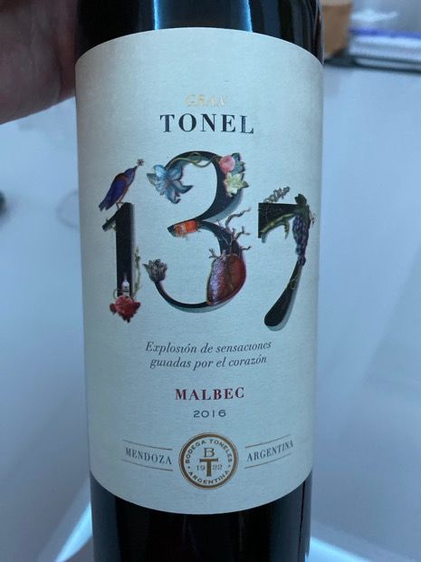 2020 Bodegas Los Toneles Malbec Gran Tonel 137, Argentina, Mendoza ...