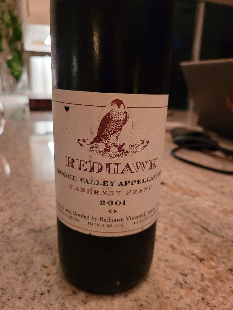 2010 Redhawk Vineyard Cabernet Franc, USA, Oregon, Southern Oregon ...