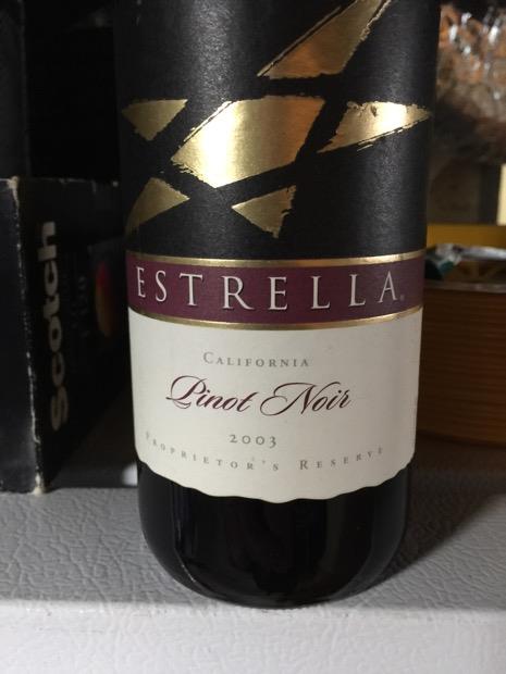 2005 Estrella River Winery Cabernet Sauvignon Proprietor's Reserve, USA ...