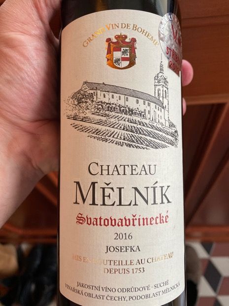 2021 Chateau Melnik - George Lobkowicz Svatovavřinecké Josefka, Czech ...