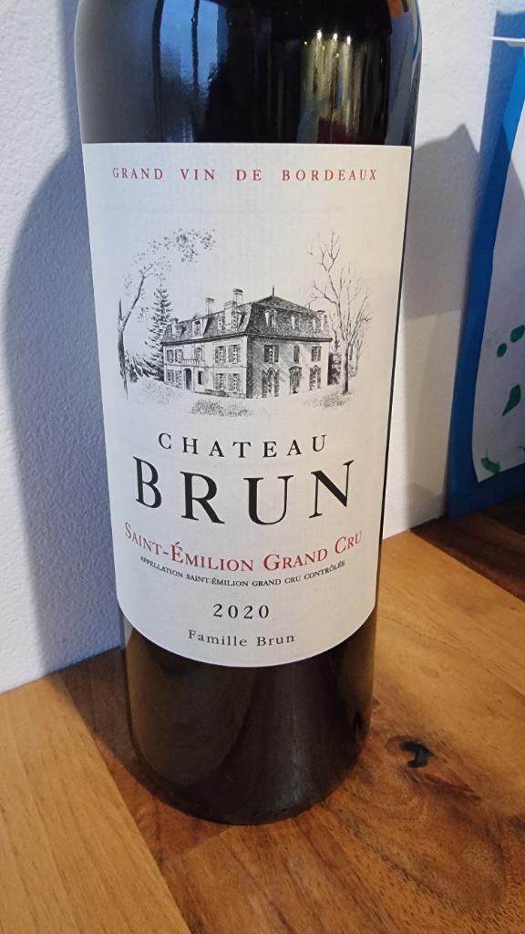 2020 Château Brun, France, Bordeaux, Libournais, St. Émilion Grand Cru ...