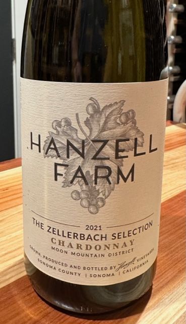 2021 Hanzell Chardonnay Hanzell Farm The Zellerbach Selection, USA ...