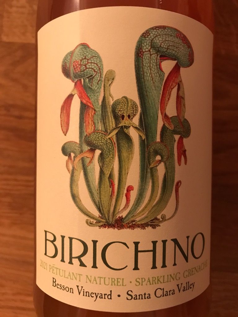 2021 Birichino Grenache Pétulant Naturel Besson Vineyard Usa