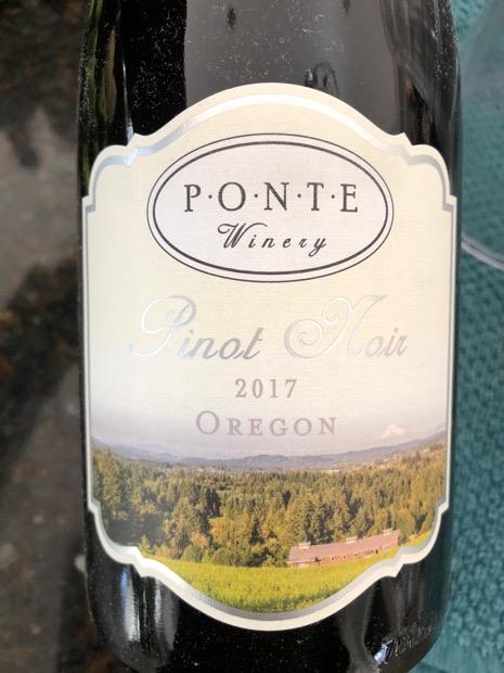 2017 Ponte Winery Pinot Grigio, USA, California, South Coast, Temecula ...