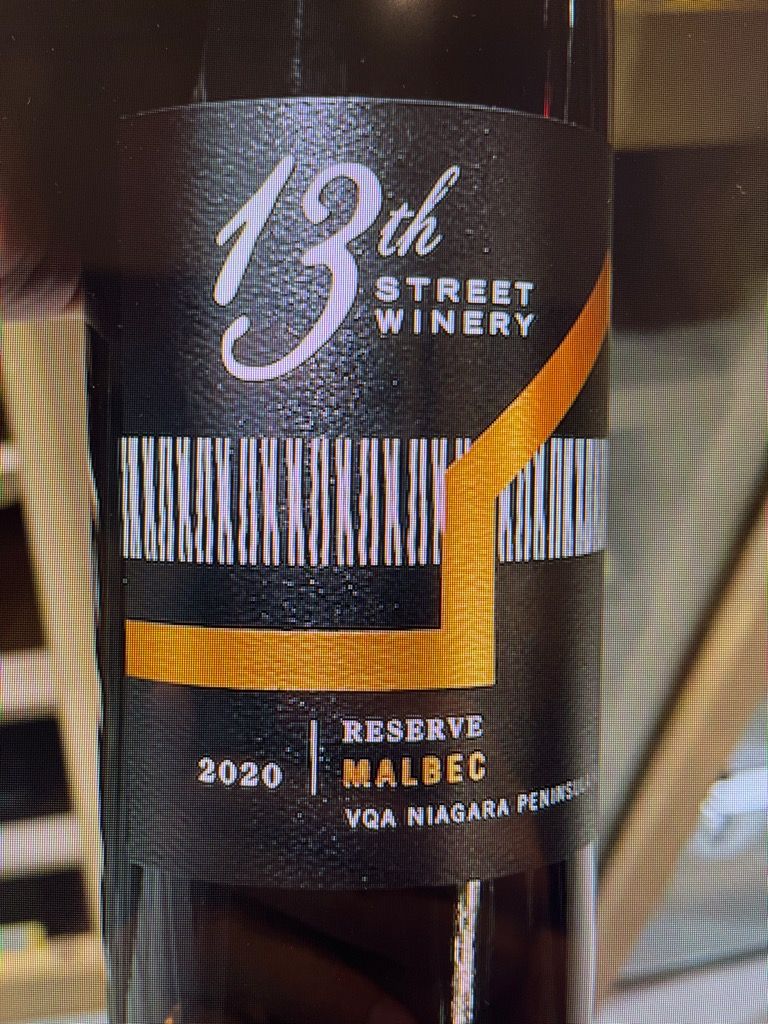 2020 13th Street Merlot Reserve, Canada, Ontario, Niagara Peninsula ...