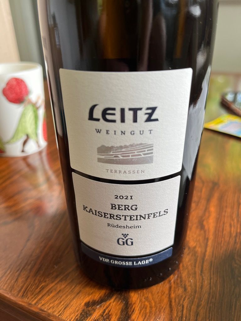 2021 Weingut Josef Leitz Rüdesheimer Berg Kaisersteinfels Riesling ...
