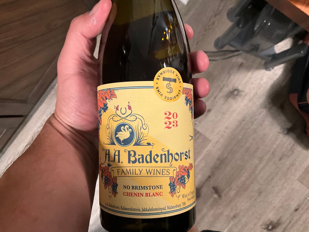 2023 Badenhorst Family Wines Chenin Blanc No Brimstone, South Africa ...