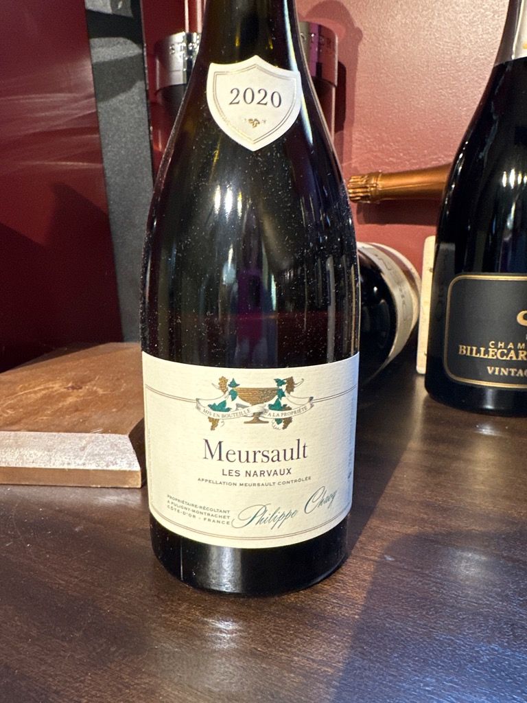 2020 Philippe Chavy Meursault Les Narvaux, France, Burgundy, Côte de ...