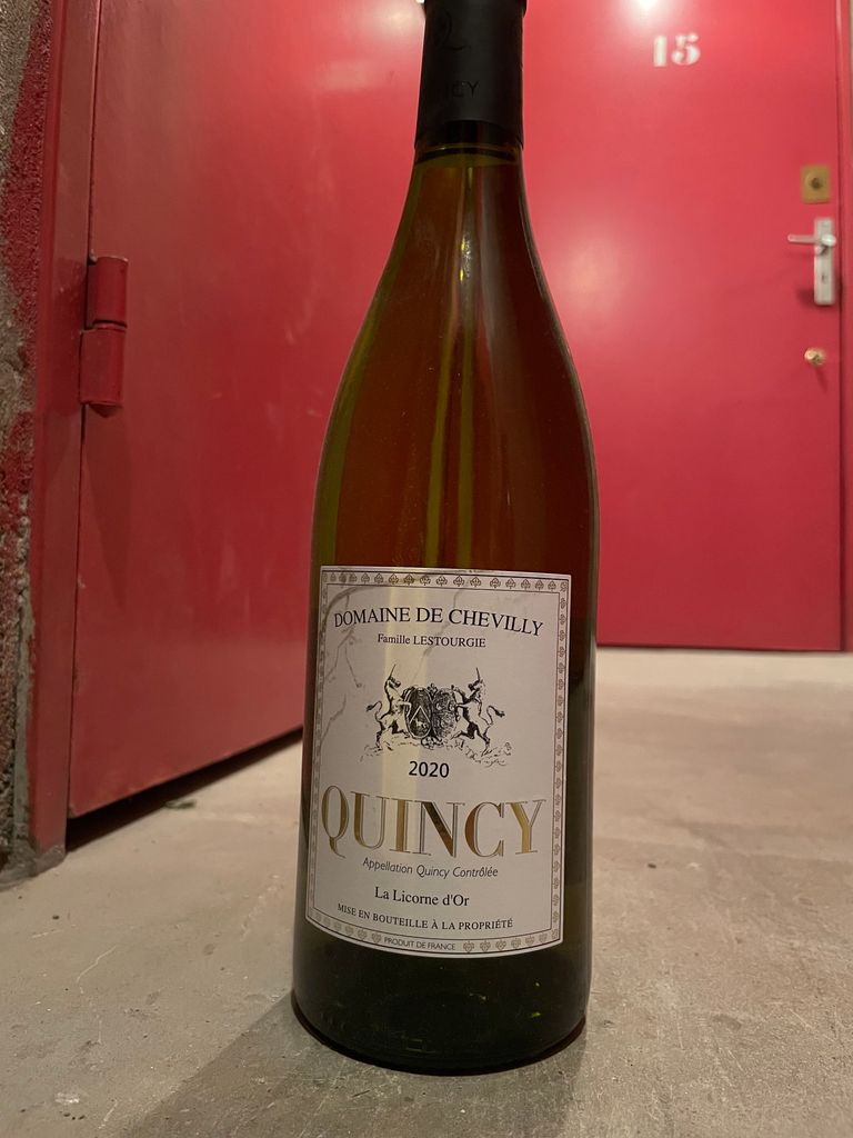 2020 Domaine de Chevilly Quincy, France, Loire Valley, Upper Loire ...