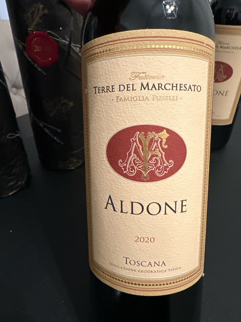 2016 Terre del Marchesato Aldone Toscana IGT, Italy, Tuscany, Toscana ...