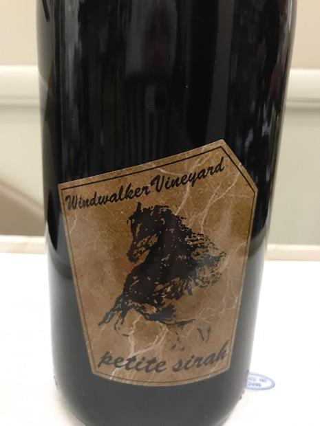 2013 Windwalker Vineyard Petite Sirah Suttey Vineyard, USA, California ...
