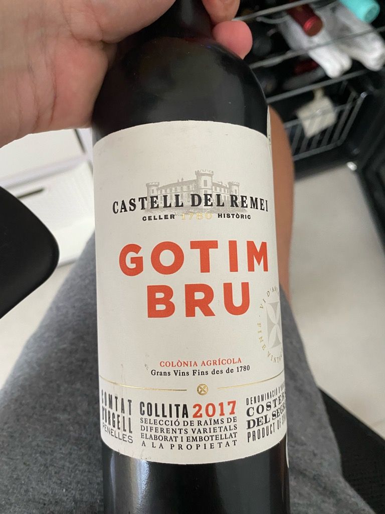 2016 Castell del Remei Costers del Segre Gotim Bru, Spain, Catalunya ...