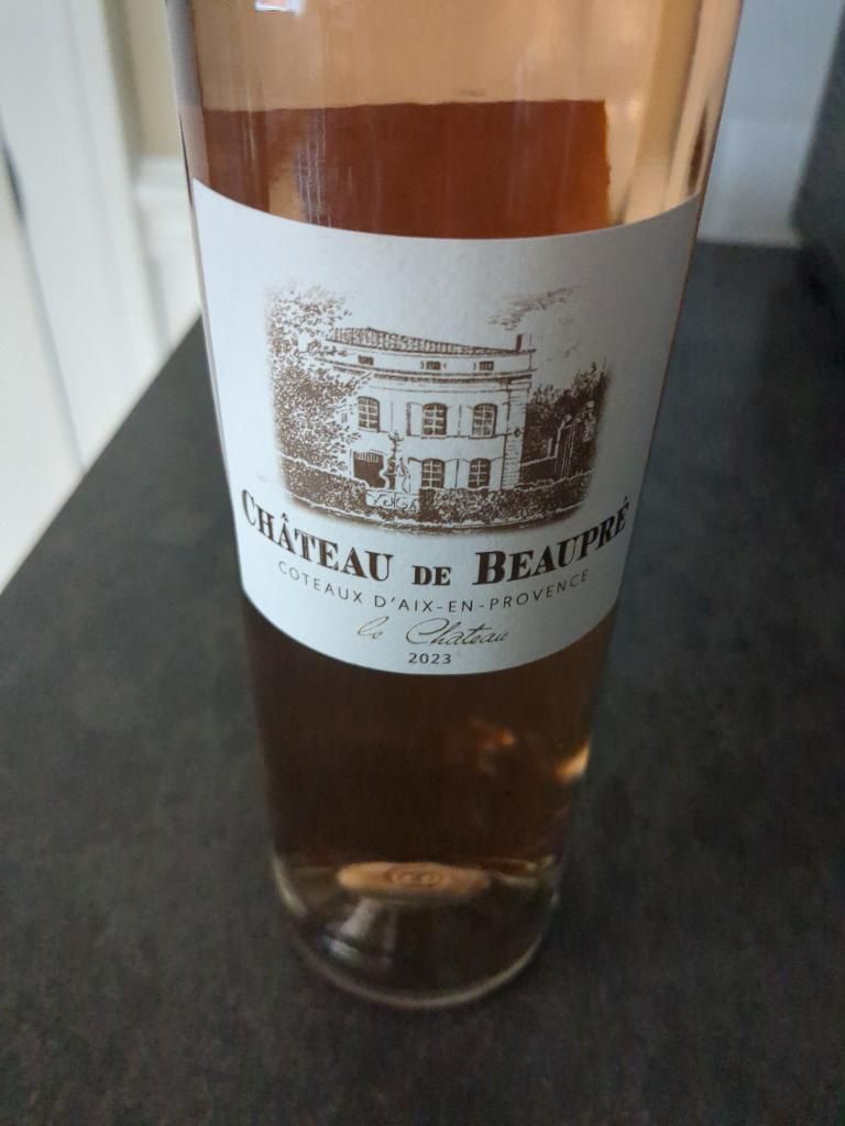 2023 Château de Beaupré Coteaux d'Aix-en-Provence Le Château Rosé ...