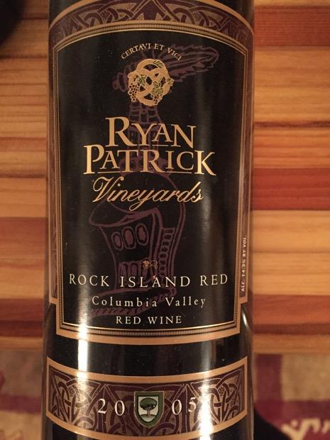 2005 Ryan Patrick Vineyards Rock Island Red, USA, Washington, Columbia ...