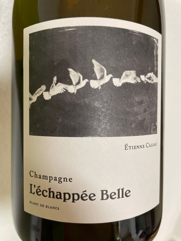 NV Étienne Calsac Champagne Blanc de Blancs L'échappée Belle, France, Champagne - CellarTracker