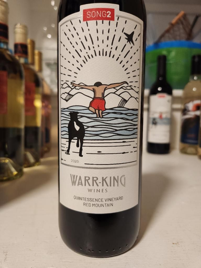 2020 Warr-King Wines Cabernet Sauvignon Song2 Quintessence Vineyard ...
