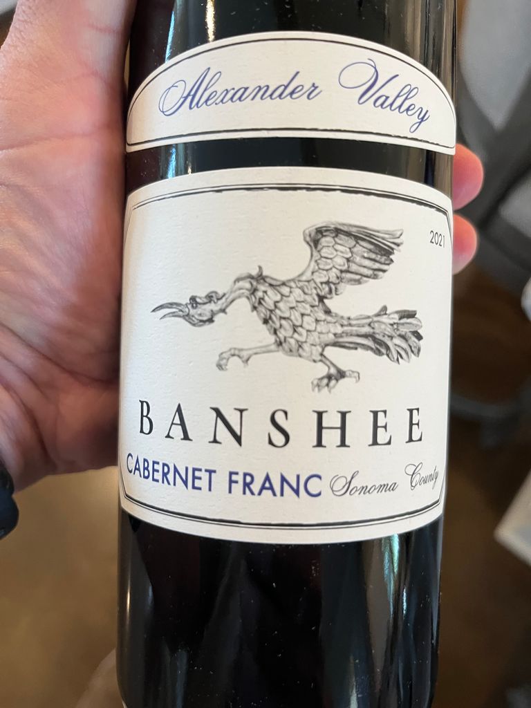 2021 Banshee Cabernet Franc, USA, California, Sonoma County, Alexander ...