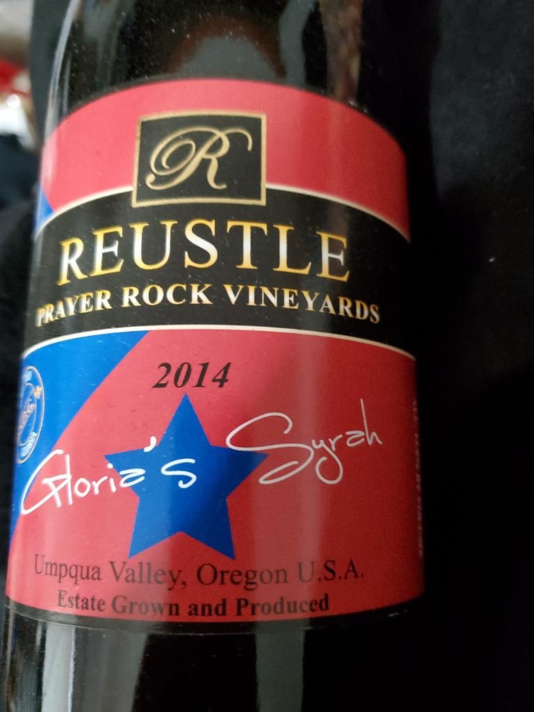 2022 Reustle Syrah Gloria's Syrah Prayer Rock Vineyards, USA, Oregon ...