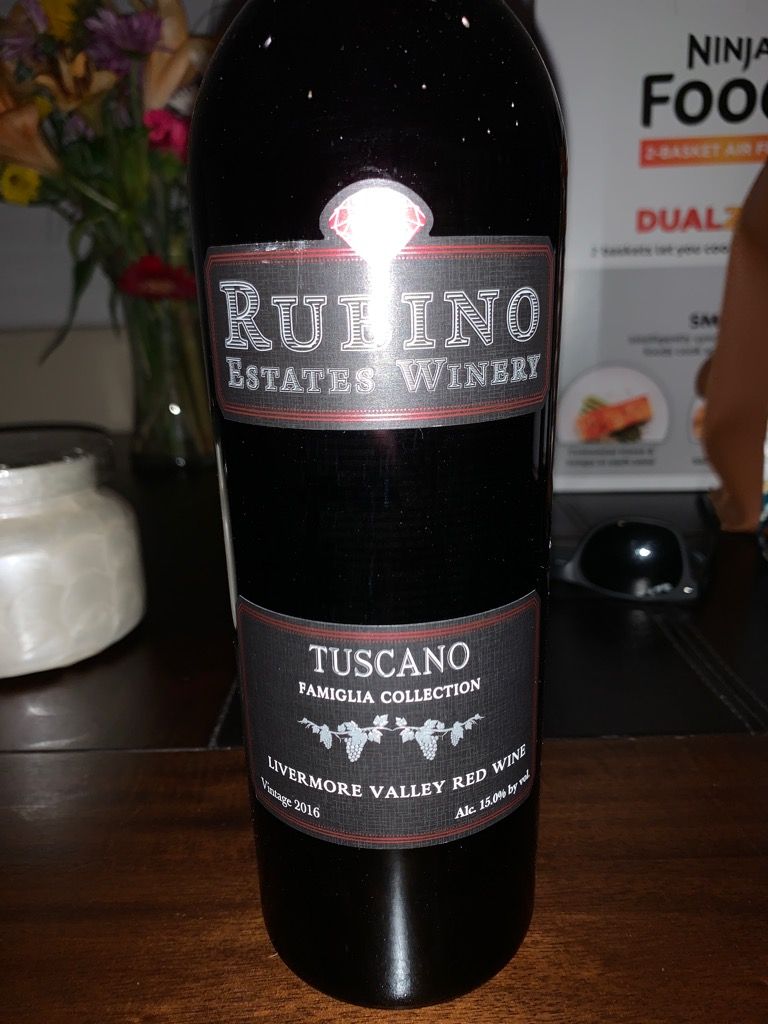 2017 Rubino Estates Winery Toscano Red Blend, USA, California, San ...