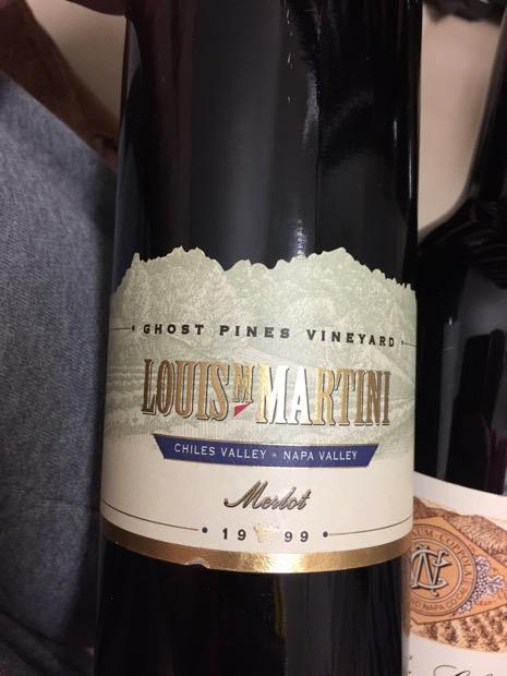 1983 Louis M. Martini Merlot, USA, California - CellarTracker