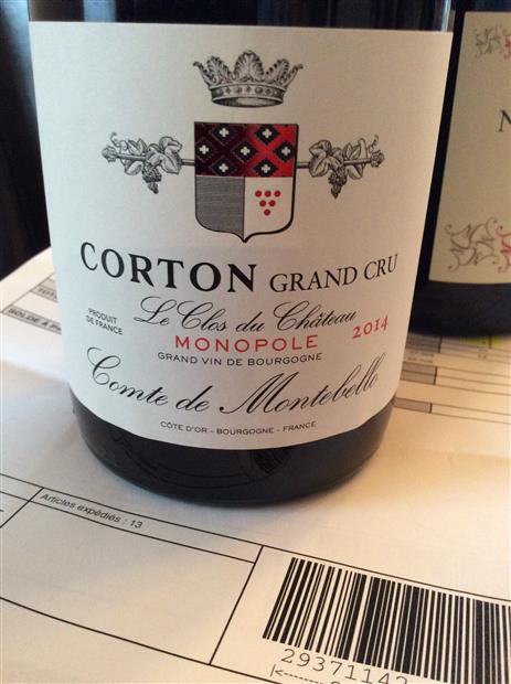 2016 Château Corton C. Corton, France, Burgundy, Côte de Beaune, Corton ...