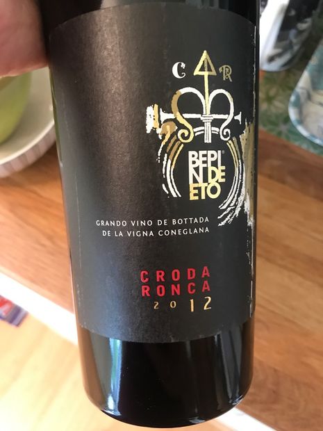 2015 Bepin de Eto Colli di Conegliano Croda Ronca, Italy, Veneto, Colli di Conegliano ...