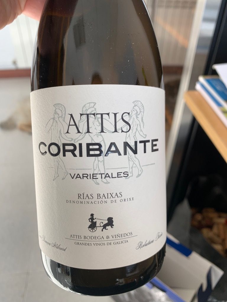 2017 Attis Bodegas y Vinedos Rías Baixas Coribante, Spain, Galicia ...
