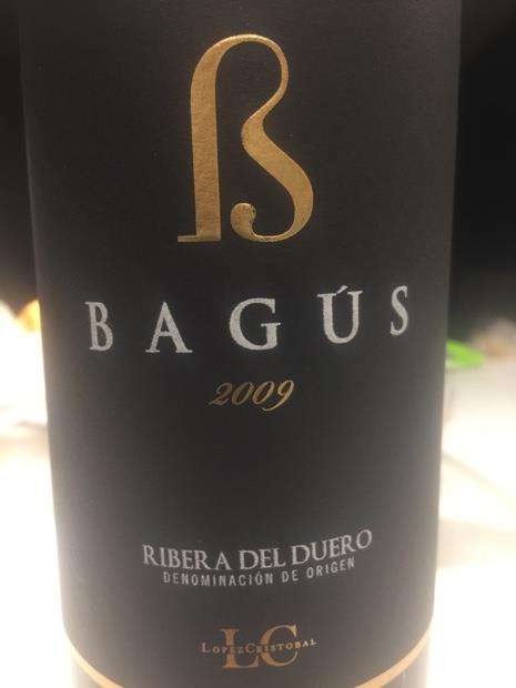 2009 López Cristóbal Ribera del Duero Bagús, Spain, Castilla y León ...