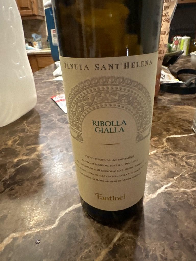 NV Fantinel Collio Ribolla Gialla Vigneti Sant' Helena, Italy, Friuli ...