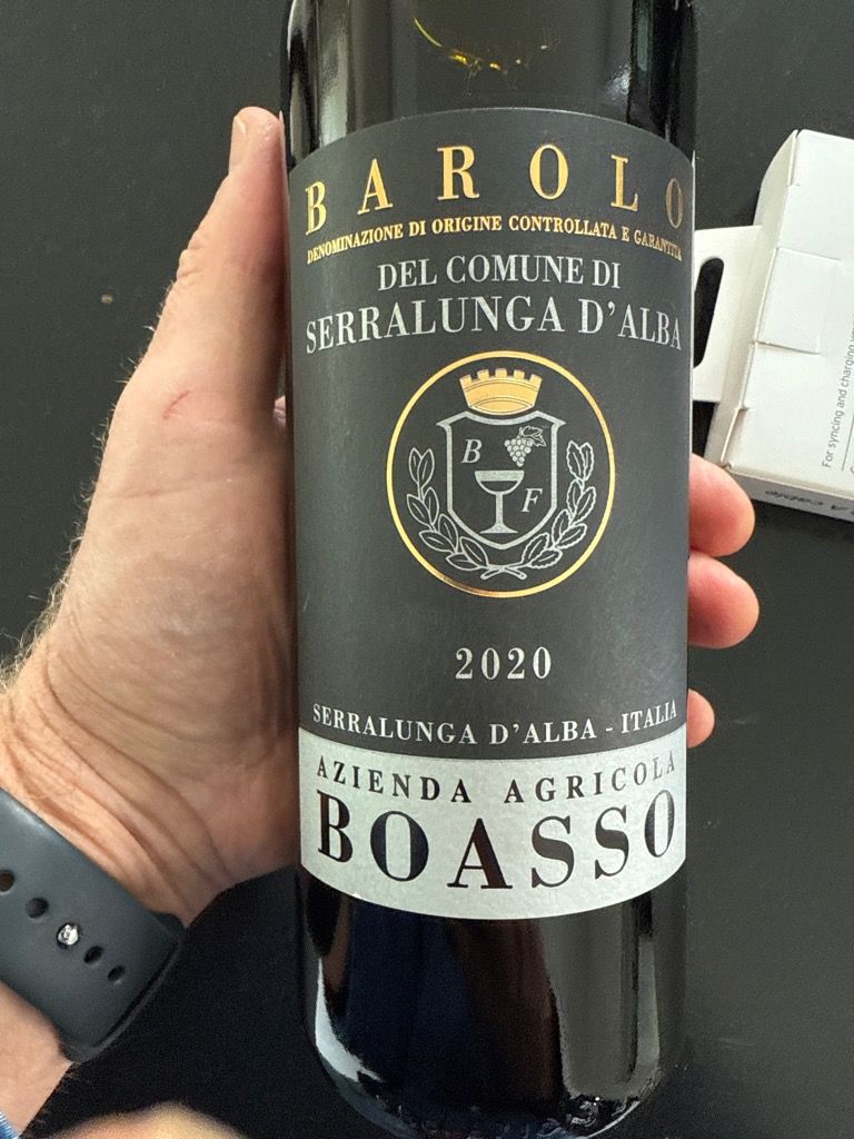 2020 Boasso Barolo Serralunga d'Alba, Italy, Piedmont, Langhe, Barolo ...