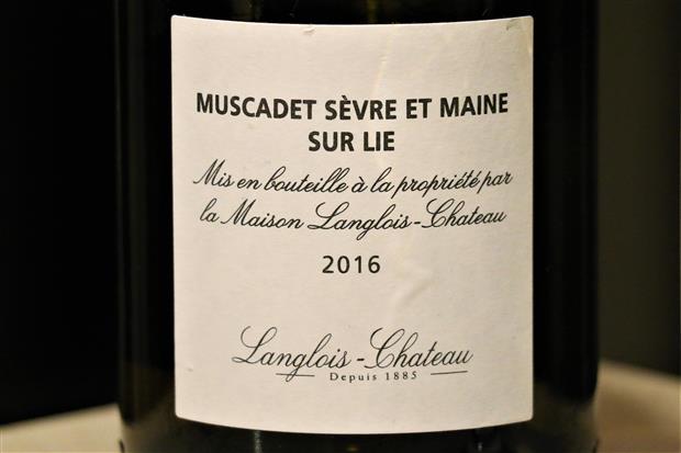 2018 Domaine Langlois-Château Muscadet de Sèvre-et-Maine sur lie ...