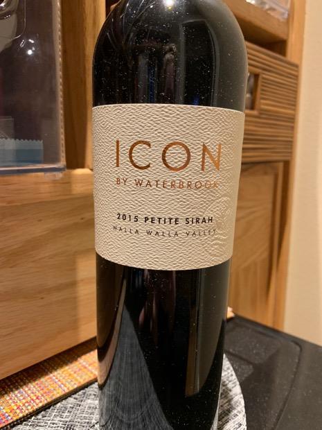 2015 Waterbrook Petite Sirah Icon, USA, Washington, Columbia Valley ...
