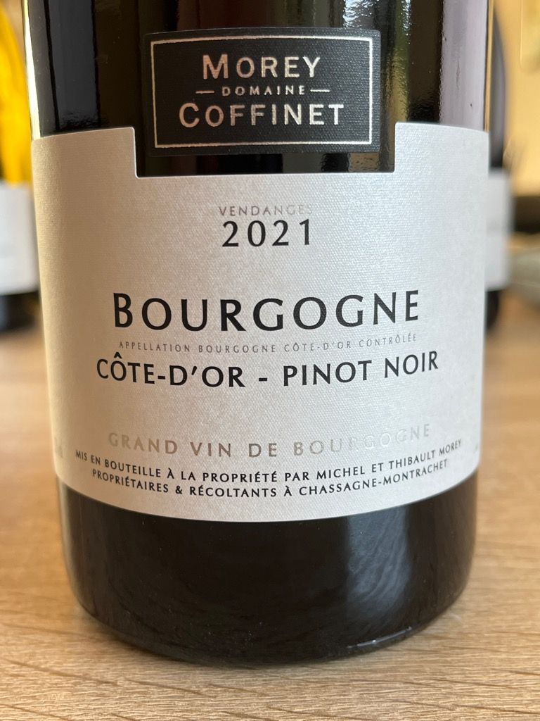 2022 Domaine Morey-Coffinet Pinot Noir Bourgogne Côte d'Or, France ...