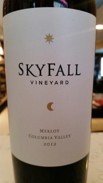 2013 Skyfall Vineyard Merlot, USA, Oregon, Columbia Valley - CellarTracker