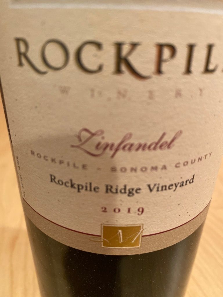 2021 Mauritson Wines Zinfandel Rockpile Ridge, USA, California, Sonoma ...