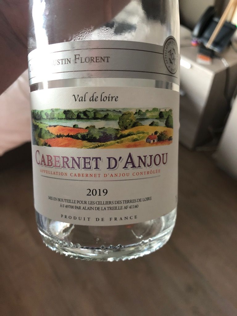 2020 La Cave D'Augustin Florent Cabernet d'Anjou, France, Loire Valley ...