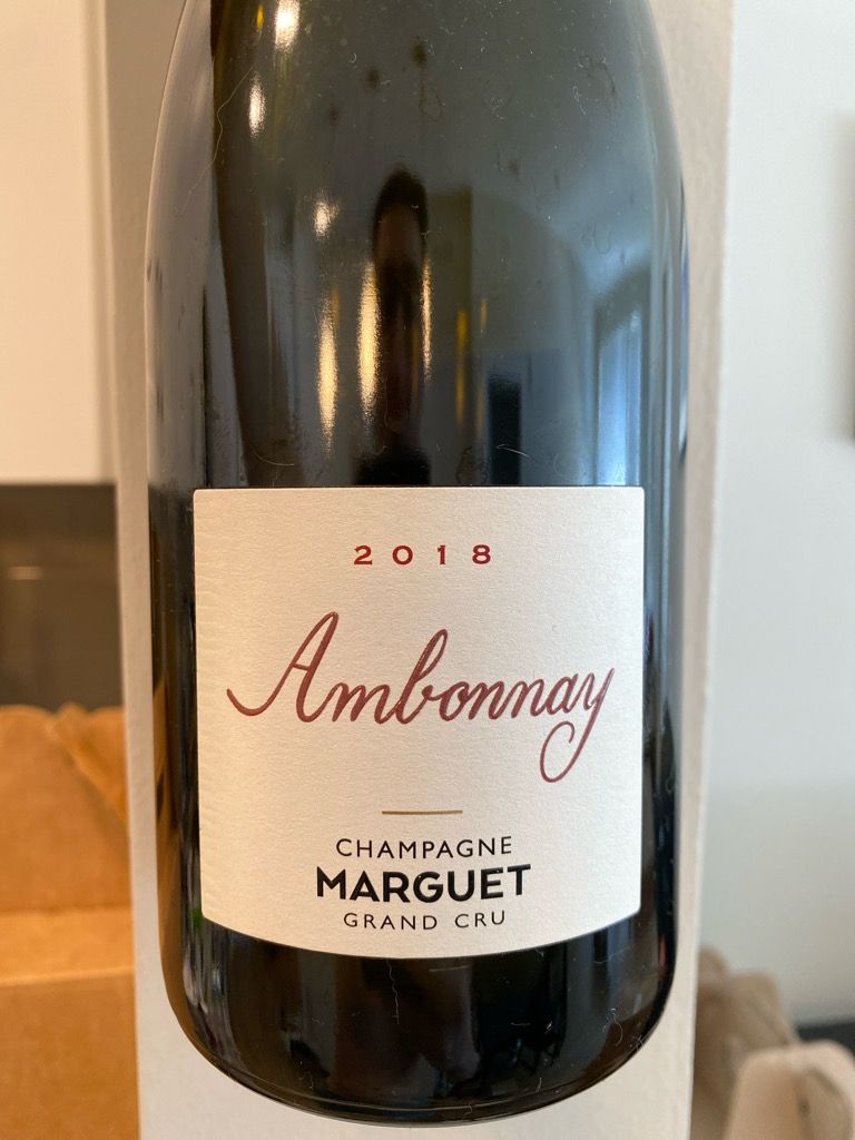 2018 Marguet Champagne Grand Cru Ambonnay Rosé, France, Champagne ...