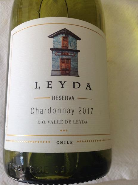 2018 Leyda Chardonnay Reserva, Chile, San Antonio Valley, Leyda Valley ...