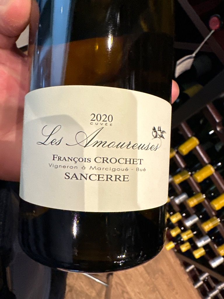 2020 François Crochet Sancerre Les Amoureuses, France, Loire Valley ...