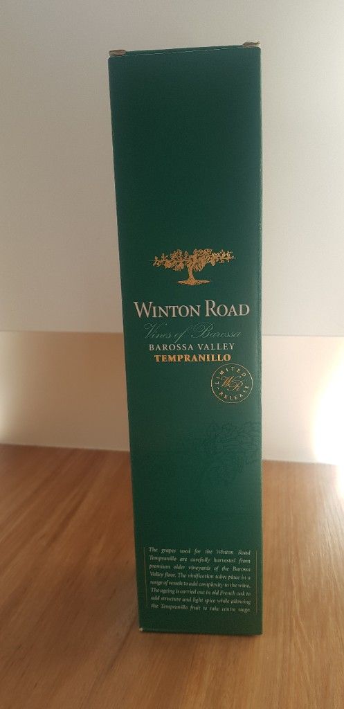 2021 Winton Road Tempranillo Old Vine Barossa, Australia, South ...