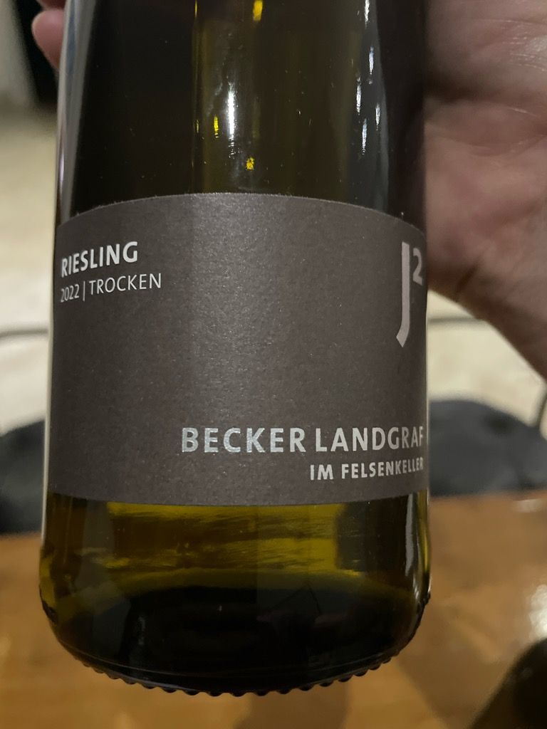 2022 Becker Landgraf Riesling trocken, Germany, Rheinhessen - CellarTracker